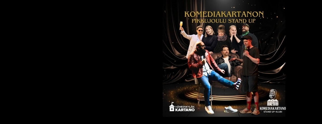 Komediakartanon Pikkujoulut Stand Up 28.11.2025, | lippu.fi