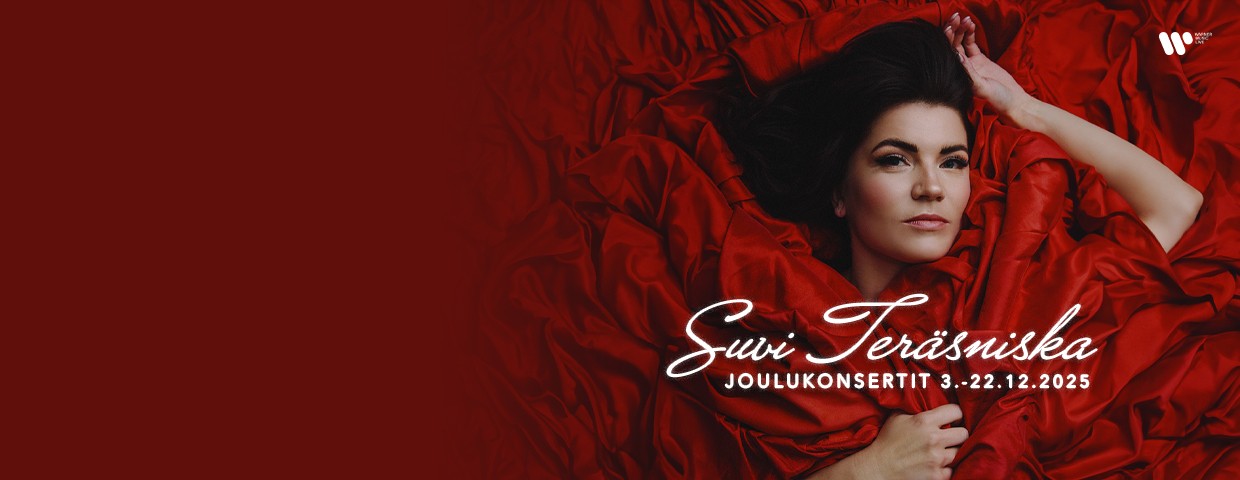 Suvi Teräsniska - Joulukonsertit 2025 - osta viralliset liput | lippu.fi