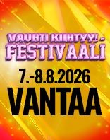 VAUHTI KIIHTYY FESTIVAALI VANTAA 2026 - osta viralliset liput | lippu.fi