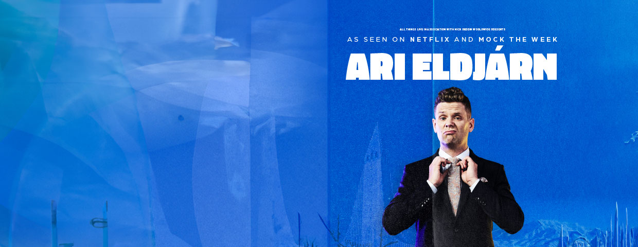 Ari Eldjárn - osta viralliset liput | lippu.fi