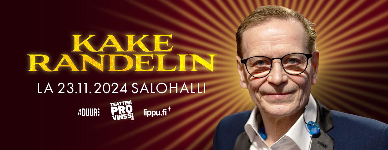Kake Randelin-K18 - osta viralliset liput | lippu.fi