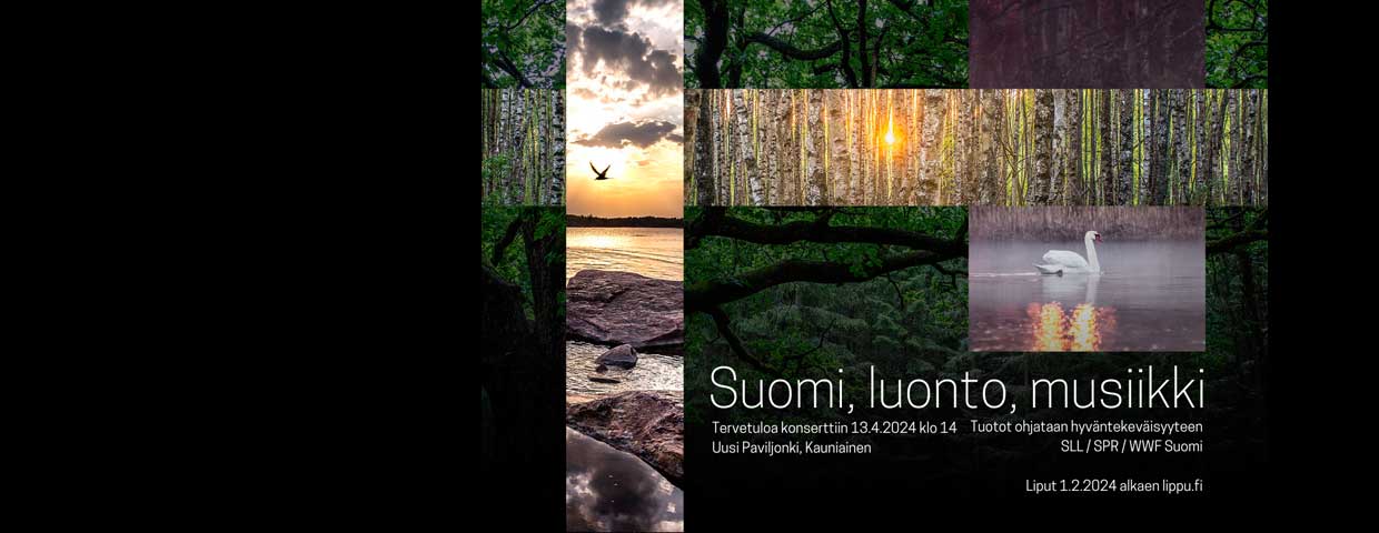 Suomi, luonto, musiikki (konsertti - buy tickets | lippu.fi