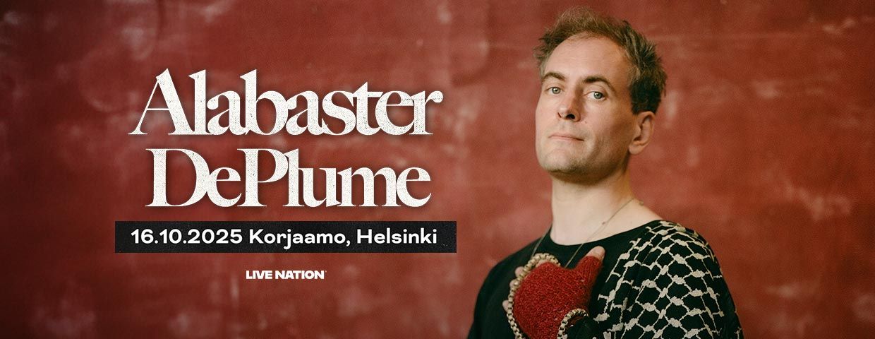 Alabaster DePlume - osta viralliset liput | lippu.fi