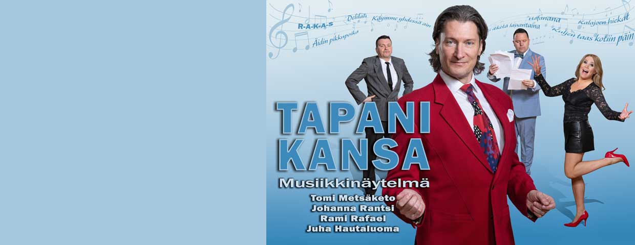 Tapani Kansa - Laulaja - osta viralliset liput | lippu.fi